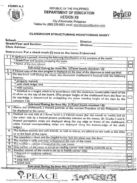 Classroom Structuring Pdf