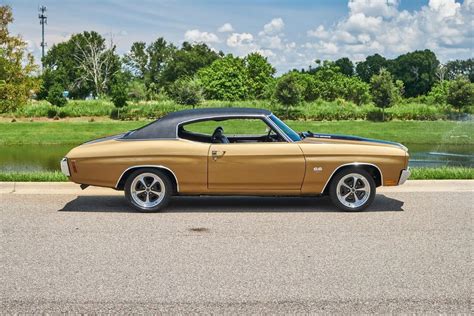 1970 Chevrolet Chevelle Ss 454 Big Block Auto Autumn Gold Used
