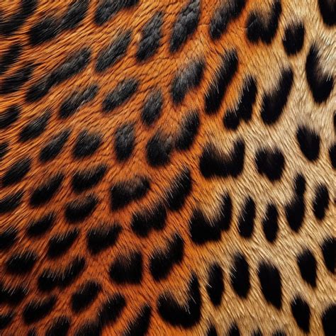 Premium Ai Image Leopard Skin Pattern