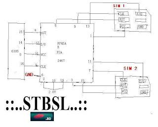 Dual Sim IC Repair Dual Sim IC Ways And Jumper