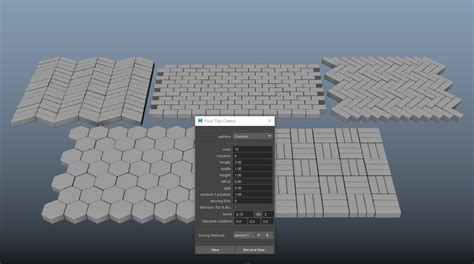 Pattern Floor Generator For Maya — Polycount