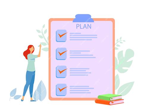 관리 개념 성공적인 비즈니스 프로젝트 계획 개발 및 일정 관리 및 마케팅 전략 개발 리더십 및 조정 프리미엄 벡터