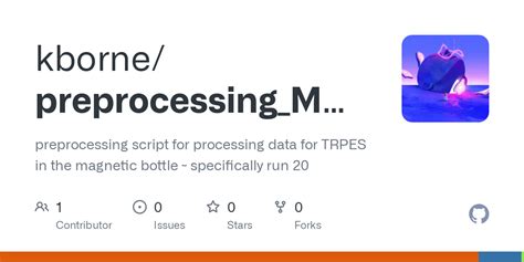 Github Kbornepreprocessingmbes Preprocessing Script For Processing