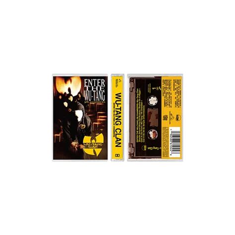 Wu Tang Clan Enter The Wu Tang 36 Chambers 30th Anniversary Cassette Edition Tape 1993