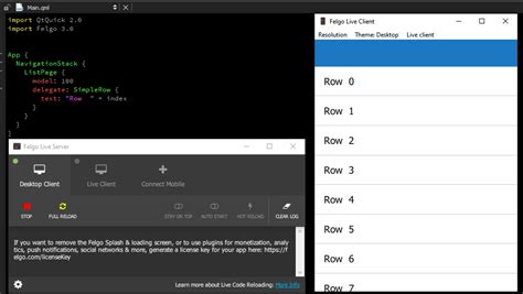19 Felgo Plugins And Qml Hot Reloading — Qt5 Cadaques Book Vmaster
