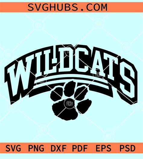 Wildcats Paw Print