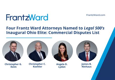 Frantz Ward Llp Cleveland Ohio Law Firm