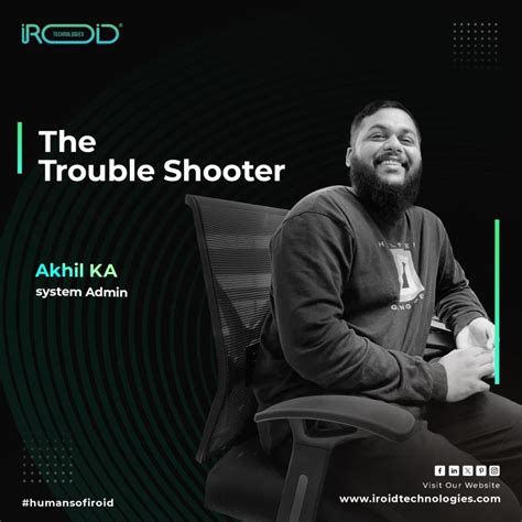 iroid technologies on linkedin humansofiroid employee iroid