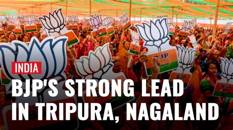 Northeast Election 2023 Bjp Led Alliance Northeast Slips Below
