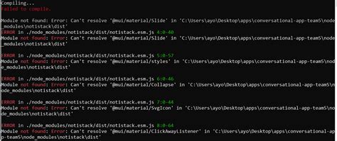 Error Building Front End · Issue 3 · Alcopensourceconversational App