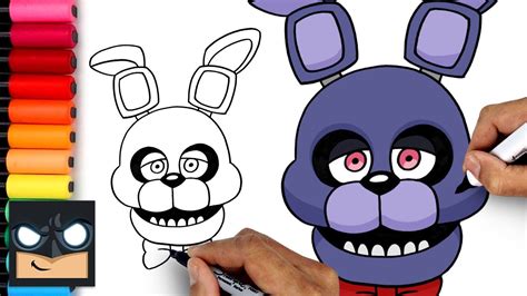 How To Draw Bonnie Five Nights At Freddy S YouTube
