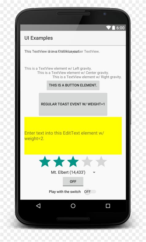User Interface Examples Smartphone Hd Png Download 1896x3054 2099720 Pinpng