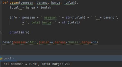 Basic Function Pada Pemrograman Python Pt Proweb Indonesia
