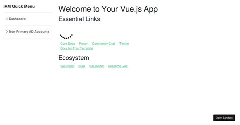 Iam Forked Codesandbox