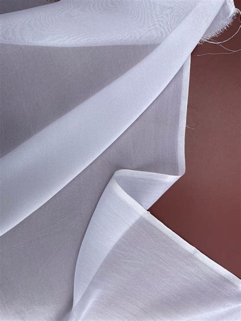 Sada Bahaar Chiffon White Centre Fabrics
