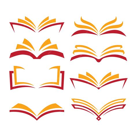 Premium Vector Open Book Logo Vector Illustration