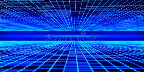 Infinite Wireframe Grid Futuristic Retro Style Background Disappearing Wireframe Grid Digital Infinite Wireframe Grid Futuristic Retro Style Background Disappearing Wireframe Grid Digital