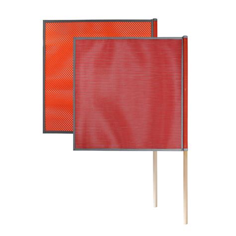 Fmcsa 393 87 Approved 18 X 18 Inches Pvc Mesh Jersey Mesh Safety Flag