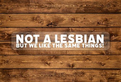 Not A Lesbian But We Like The Same Things Subaru Outback Sticker Etsy