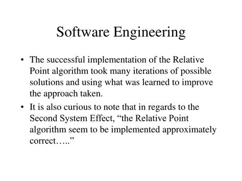 Ppt The Development Of A Relative Point Slam Algorithm And A Relative