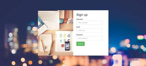 Freebie 3 Elegant Bootstrap Forms Tutorialzine