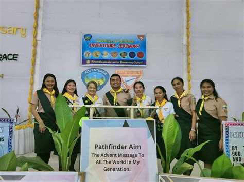 In Photos Pathfinder And Adventurer Club Investiture Ceremony Under The Theme Go With Jesus