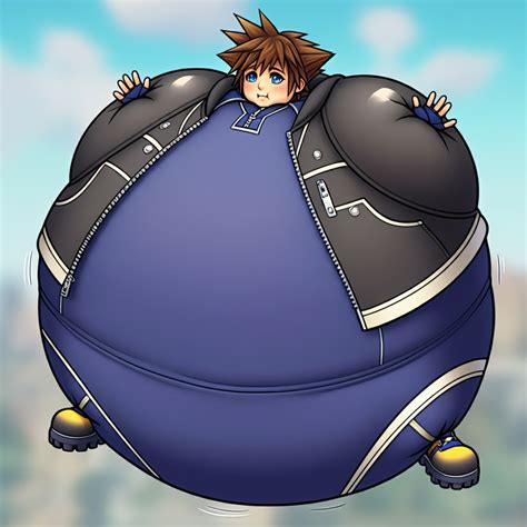 Inflated Sora By Ripshot117 On Deviantart