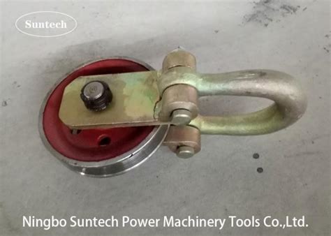 Overhead Line Round Hoisting Point Chain Conductor Stringing Blocks