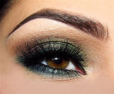 Green Makeup For Brown Eyes Sephora Pinterest