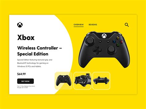Xbox Controller Ui By Nauman Muzammal On Dribbble