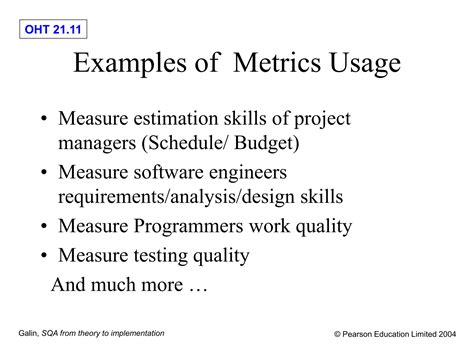 Introduction To Software Quality Metrics Pptx