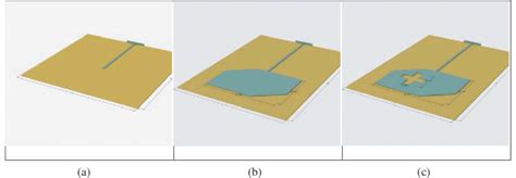 Development Phases Of The Antenna Structure A Antenna B Antenna Download Scientific