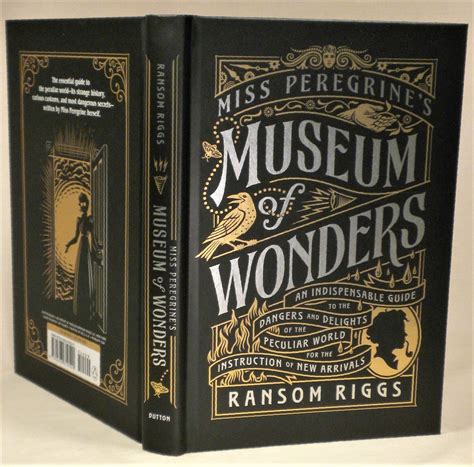Signed Miss Peregrines Museum Of Wonders By Ransom Riggs First Edition