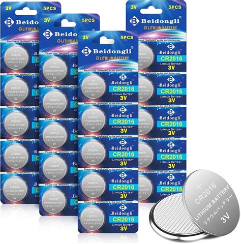 CR Battery V Lithium Button Cell CR Batteries Button Cells Pack Of Amazon Co Uk