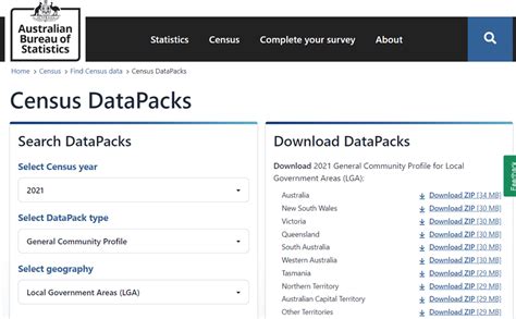 Get The Latest Aussie Census Data In Excel Office Watch