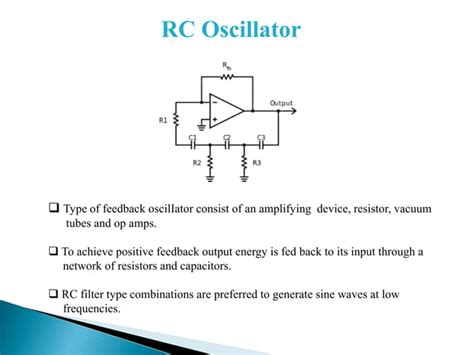 Basics Of Oscillator Theory PPT