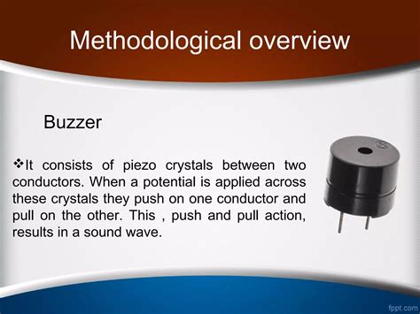 Sensor Assisted Smart White Cane For Blind Man Using Arduino Uno Ppt