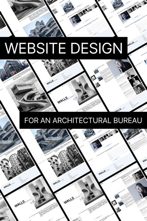 Дизайн сайта для архитектурного бюро Website Design For An Architectural Bureau Дизайн Веб
