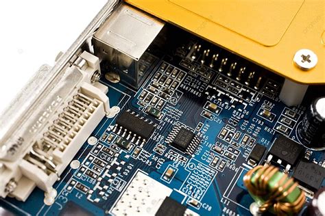 Nền Bo Mạch Chủ Với Các Thiết Bị điện Tử Công Nghệ Bộ Xử Lý Hình Chụp