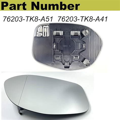 Vetro 2014 2017 E Vniko Left Driver Side Power Heated Mirror Glass With