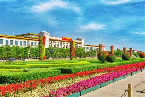 จตุรัสเทียนอันเหมิน Tiananmen Square จตุรัสสาธารณะที่ใหญ่ที่สุดในโลก กรุงปักกิ่ง ตะลอนเที่ยวดอ