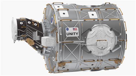 Iss Module Unity Node 1 3d Model 99 3ds Fbx C4d Obj Ma Blend Max Lxo Usdz Gltf