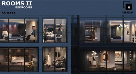 Wparallax Rooms 2 Bedrooms In Materials Ue Marketplace