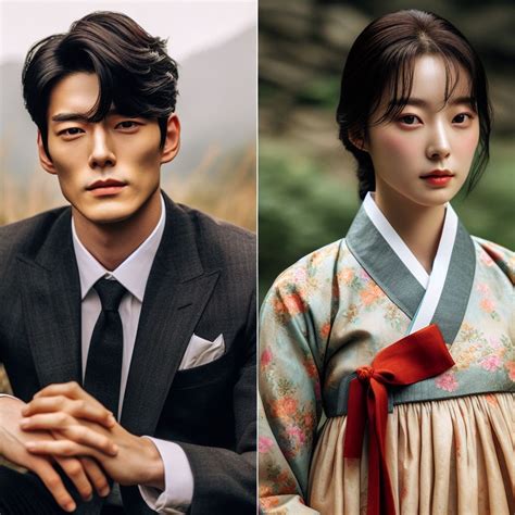 인공지능에게 한국남자와 한국여자의 삶을 대조한 그림을 그려보라 시켰더니 자유 에펨코리아