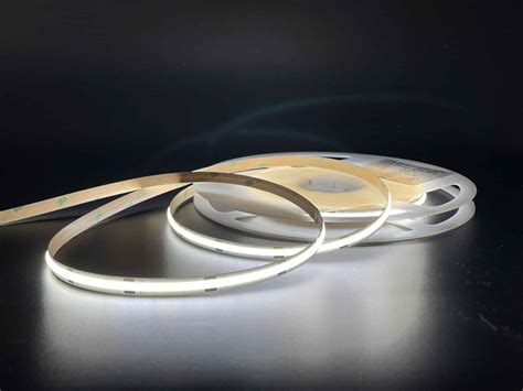 Vdc Cob Led Flexible Strip Reel M White Inspired Led