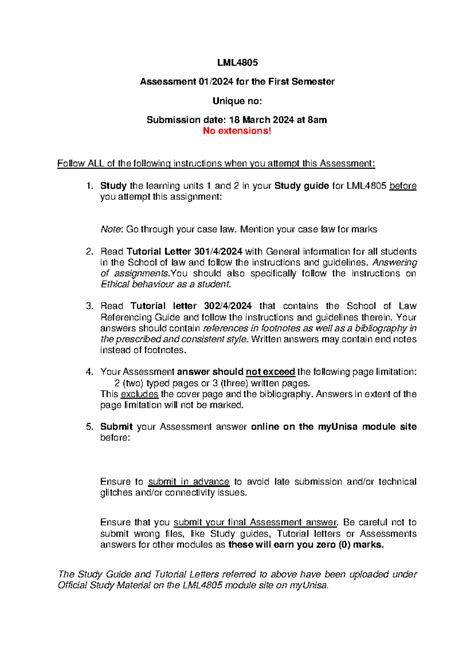 Assignment LML LML Assessment For The First Semester Unique No Submission Date