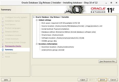 Oracle Database 11g Release 2 112 Installation On Oracle Linux 76