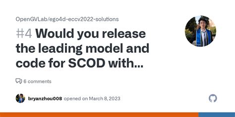 Would You Release The Leading Model And Code For Scod With Swin L And