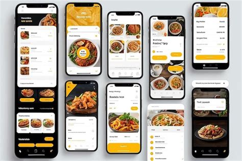Premium Photo Iphone Call Screen Concept Ui Set With Realistic Blurry Background
