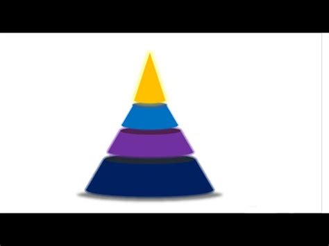 How To Create Tiered Pyramid Diagram In PowerPoint YouTube